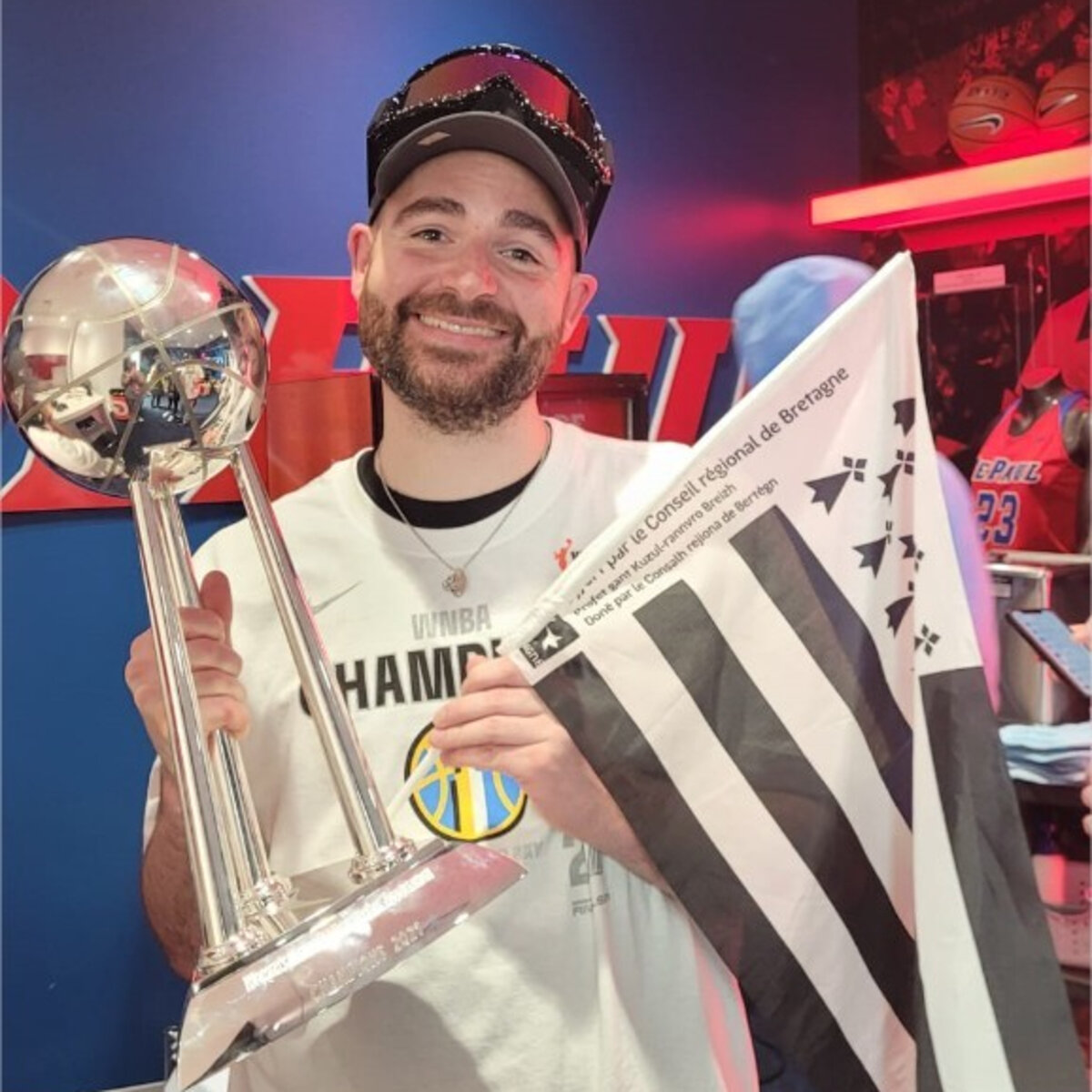 Yoann Cabioc'h prend du galon dans le staff des Chicago Sky - BeBasket