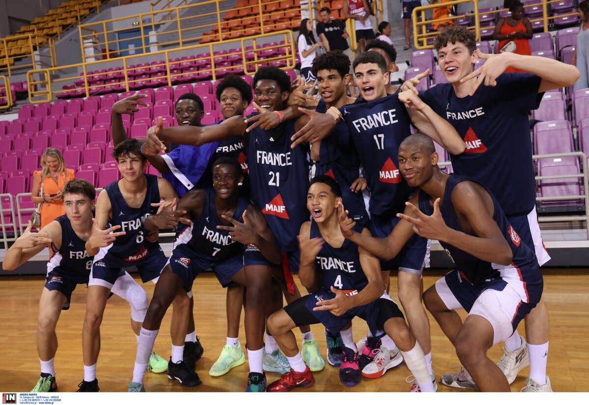 L’équipe de France U15 masculine remporte le Tournoi de l’Amitié, les ...