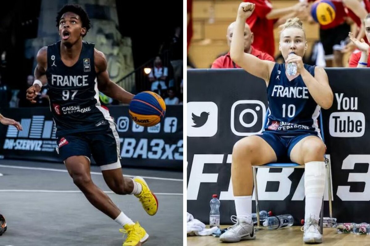 Evan Boisdur (Gravelines-Dunkerque) et Charlotte Abraham (Villeneuve-d'Ascq) dans les équipes ...