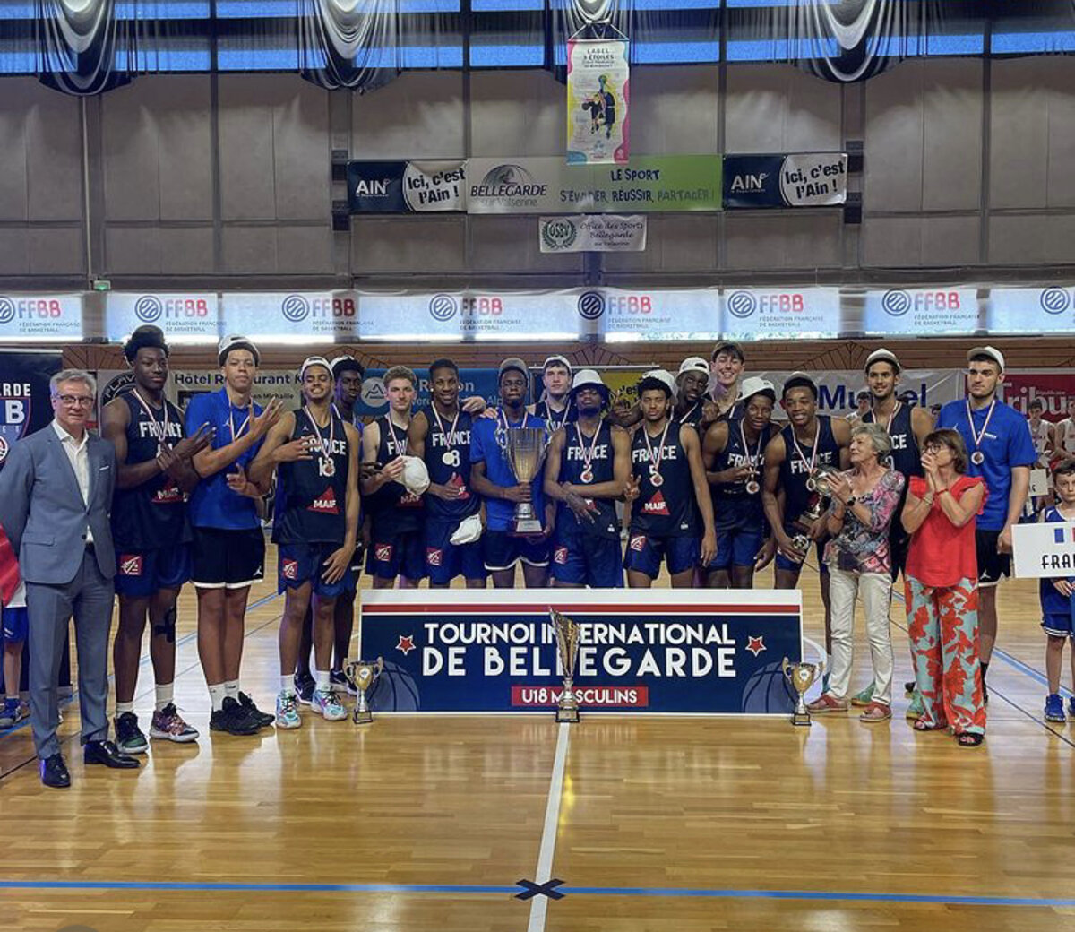L'équipe de France U18 fait carton plein au Tournoi de Bellegarde ...