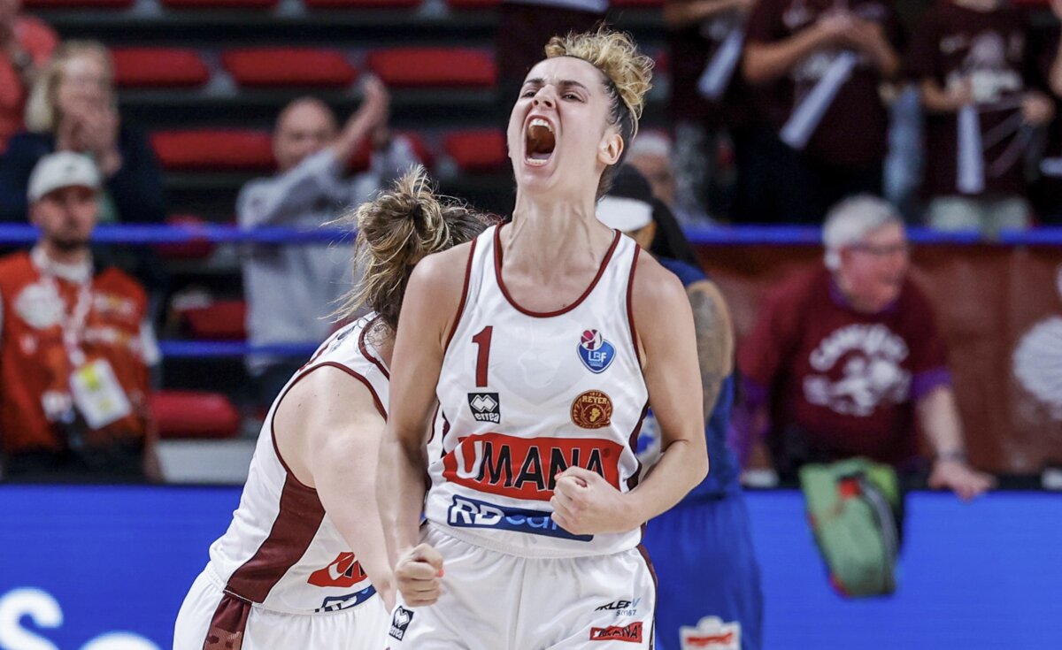 Lisa Berkani et Venise gagnent le match 1 de la finale - BeBasket