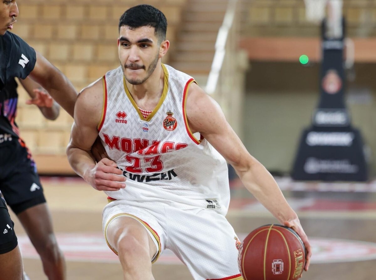 Noah Badibanga (Chalon) et Mohammad Amini (Monaco) avec la NGT Zadar - BeBasket