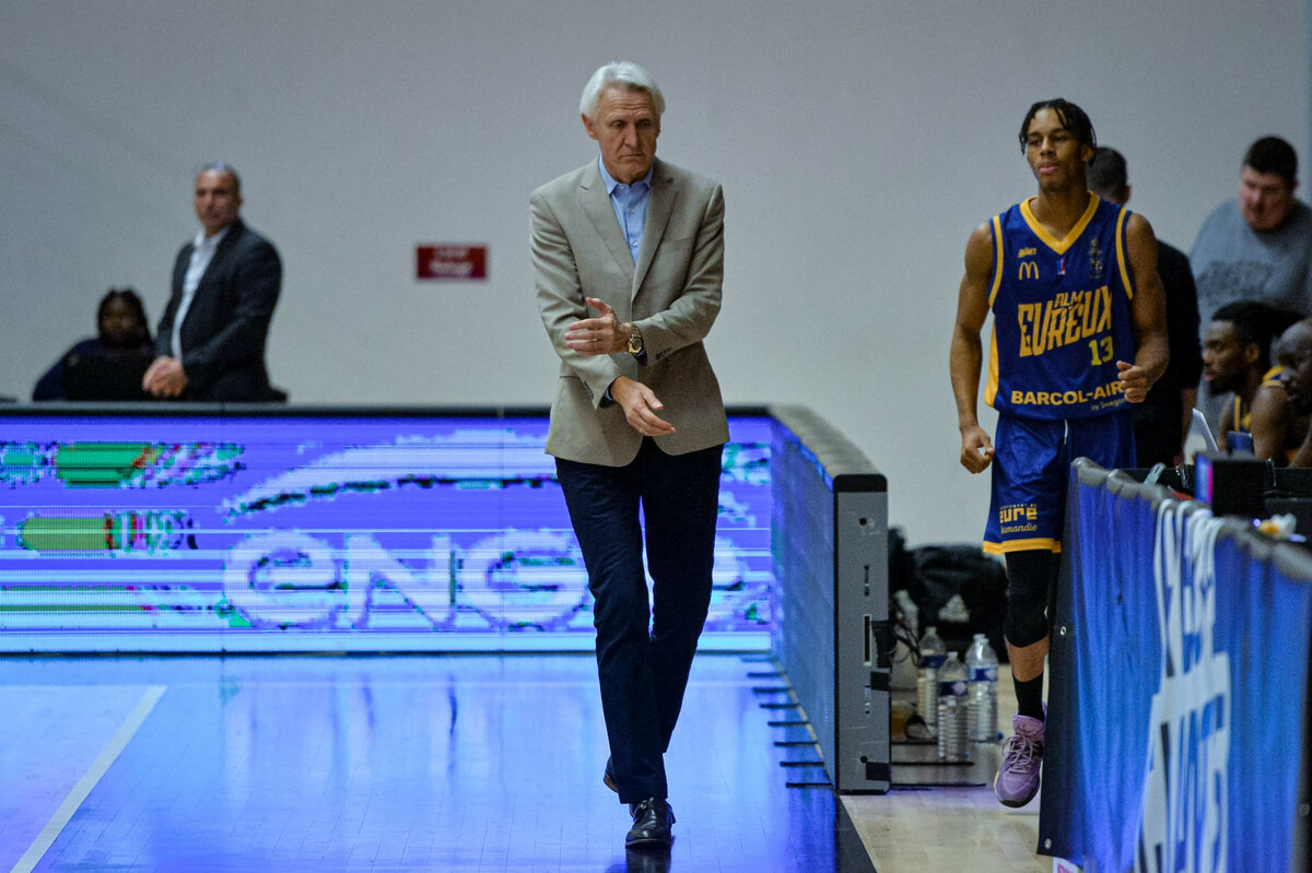 Prolongation en vue pour Neno Asceric sur le banc d’Évreux - BeBasket