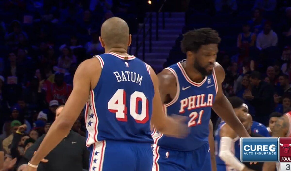 Joel Embiid - Nicolas Batum, le meilleur duo au net ranking en NBA - BeBasket