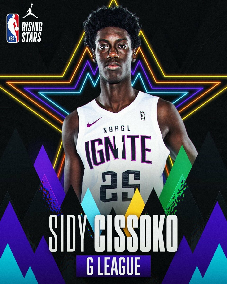 Sidy Cissoko sélectionné au Rising Stars du All-Star Game NBA - BeBasket