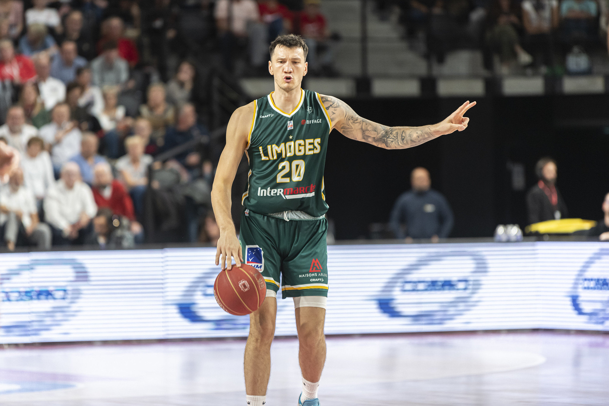 Nemanja Nenadic passe du Limoges CSP à l'Élan Chalon - BeBasket