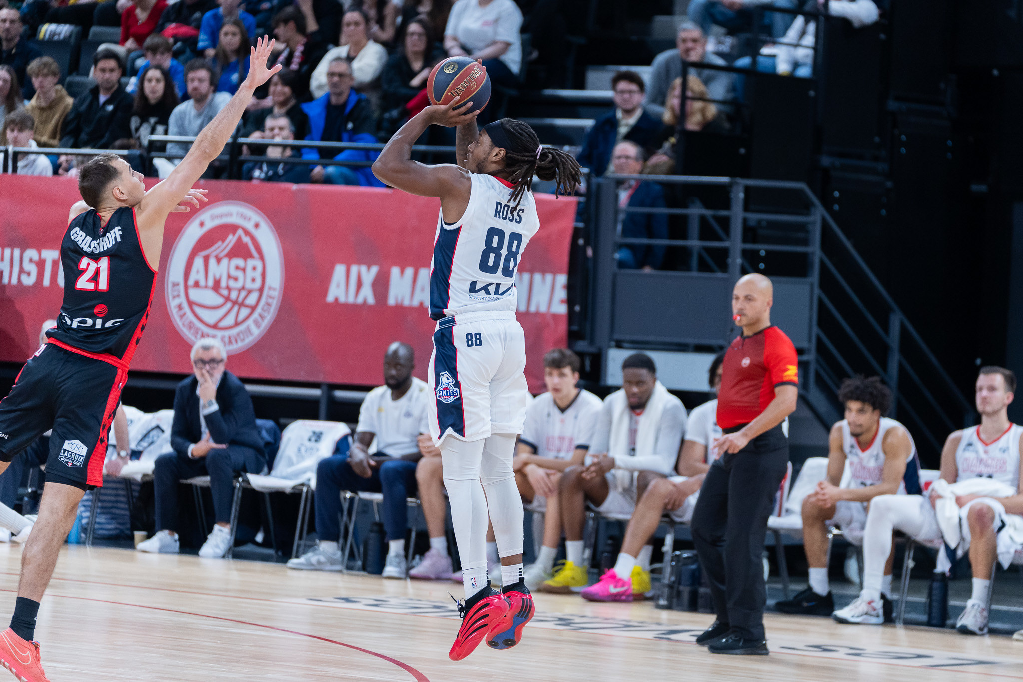 Clap de fin pour la pige d’Isaiah Ross au Nantes Basket Hermine - BeBasket