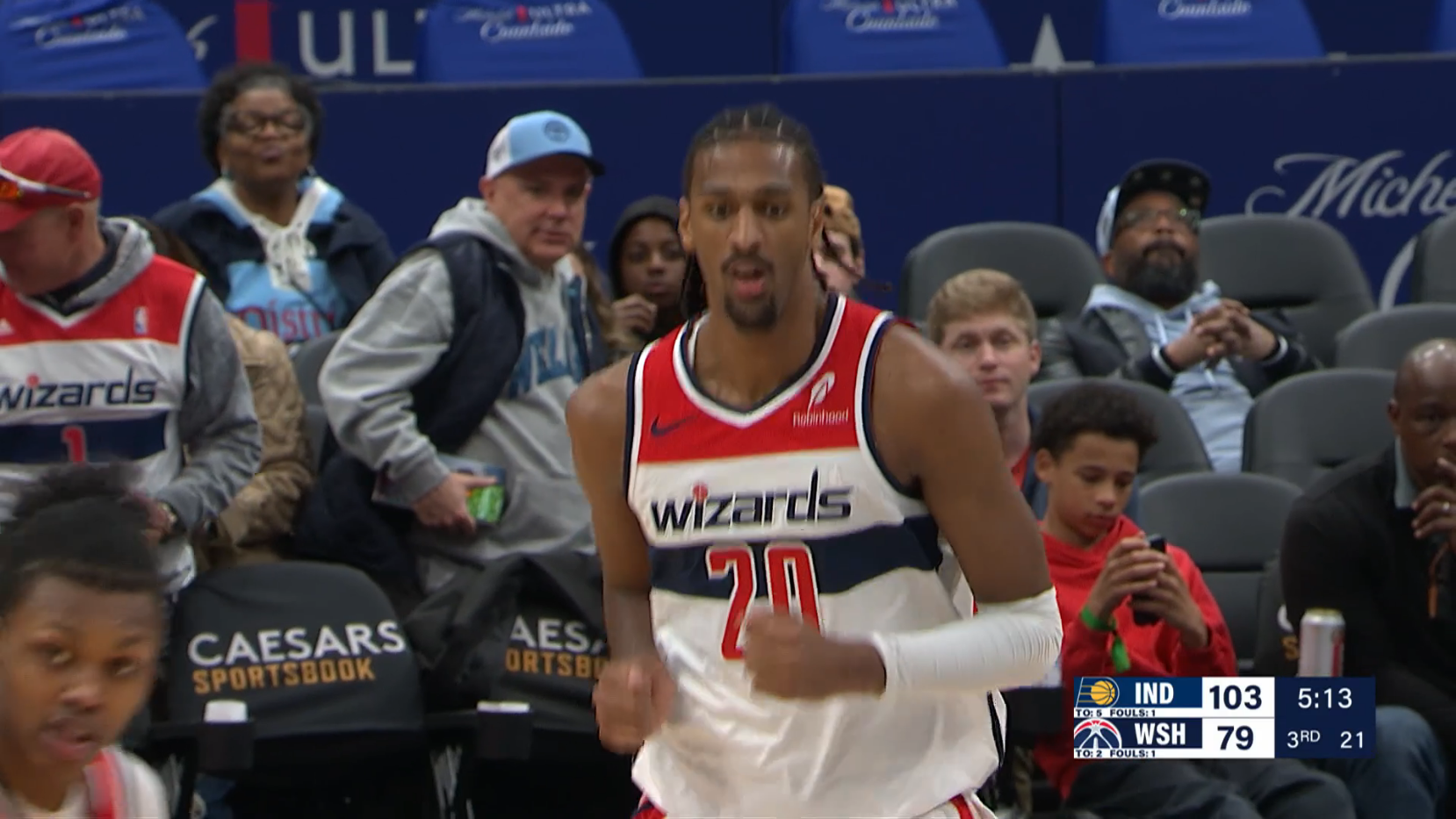 Alexandre Sarr marque encore 22 points mais Washington subit une ...