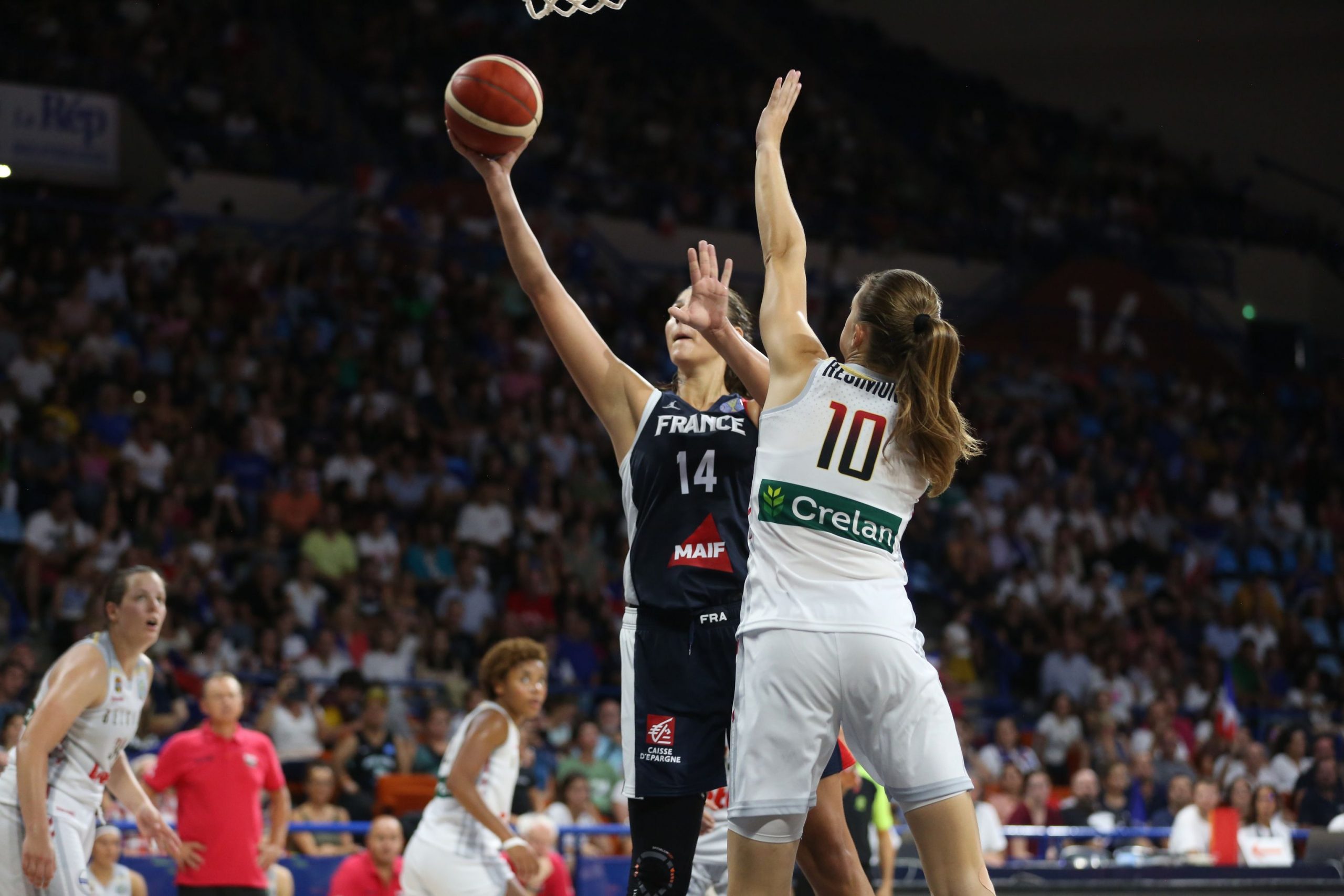 Les Bleues maîtrisent l'acte I face aux Belges - BeBasket