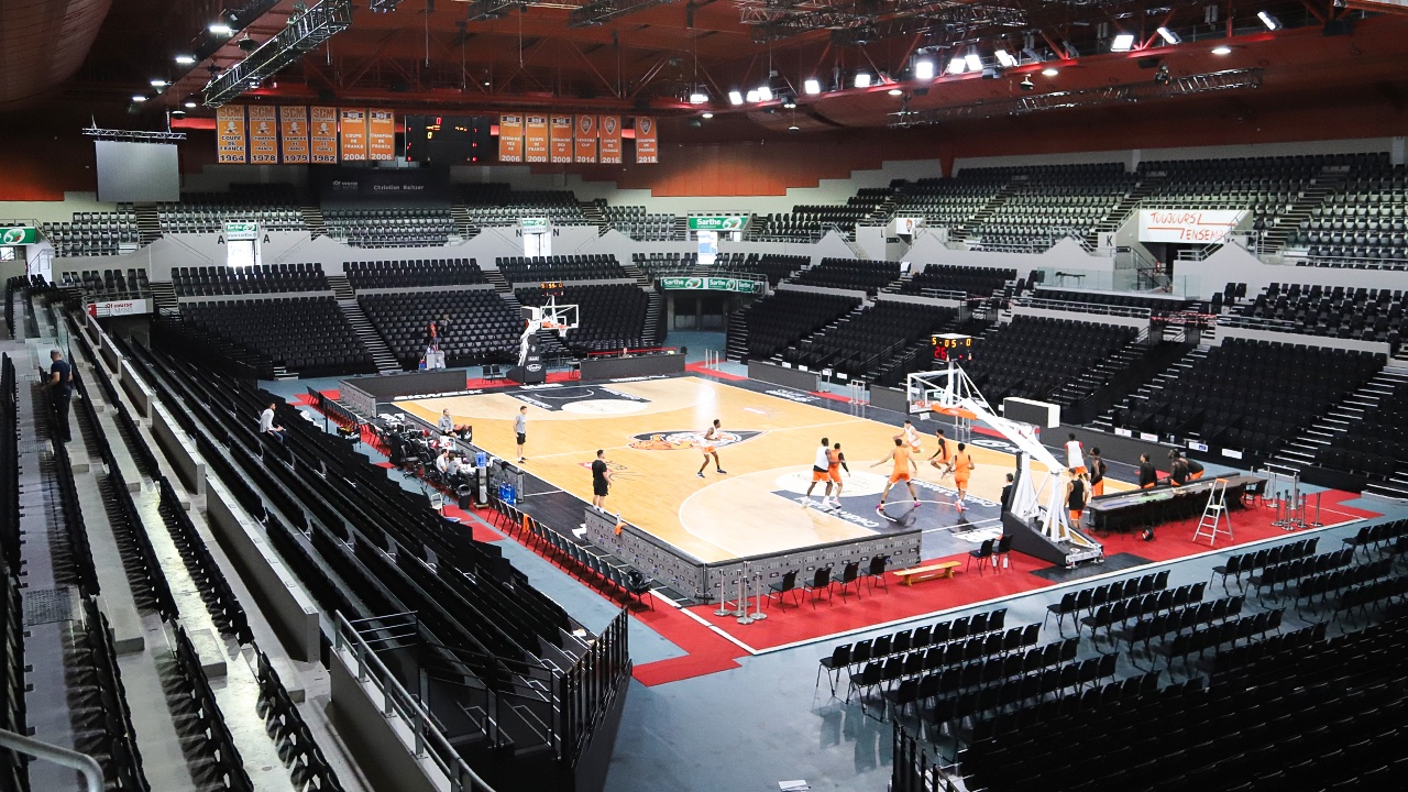 Le Mans va jouer dans une salle d'Antarès rénovée - BeBasket