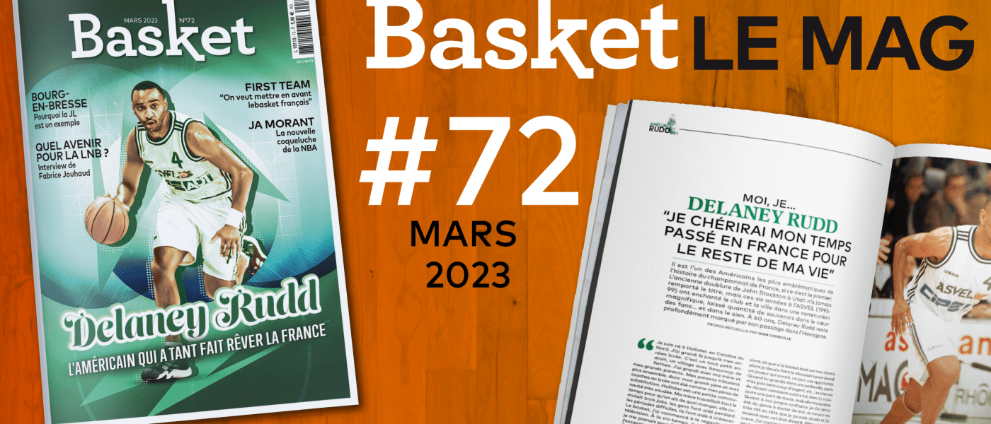 Delaney Rudd et la JL Bourg à l'honneur du n°72 de Basket Le Mag - BeBasket