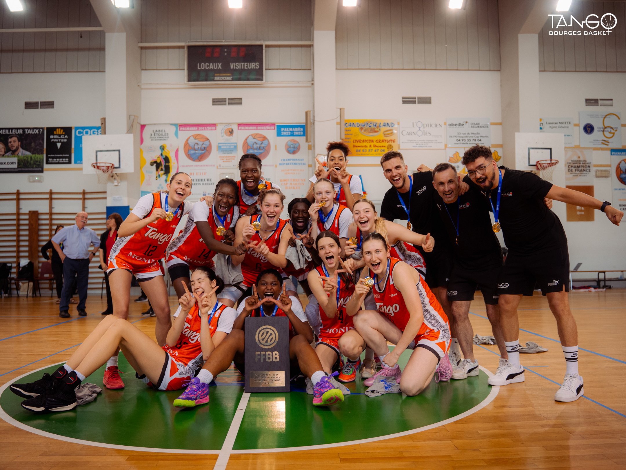 Bourges sacré champion de France U18 féminin 2024 - BeBasket