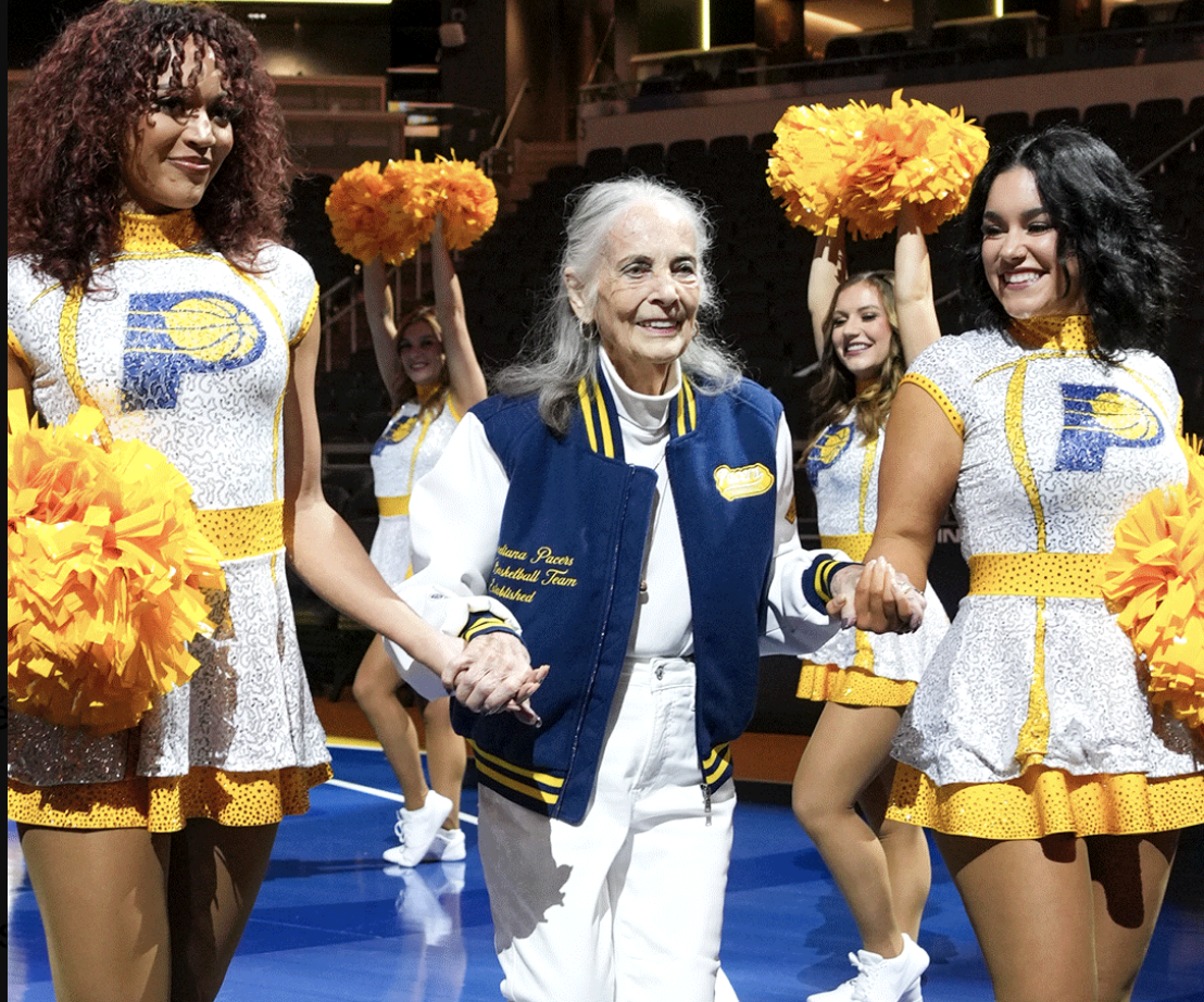 She reigned in the shadows of NBA courts for 50 years: The First Lady ...