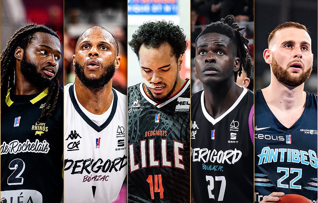 Le cinq idéal de la saison de Pro B 2023-2024 - BeBasket