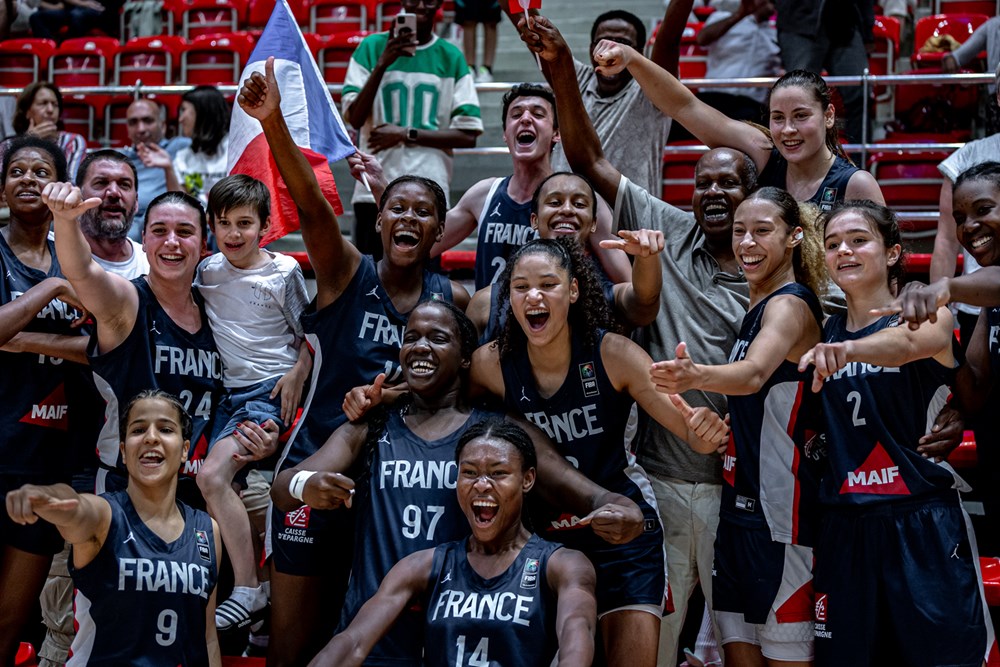 L'équipe de France U18 en finale après avoir giflé l'Espagne ! - BeBasket