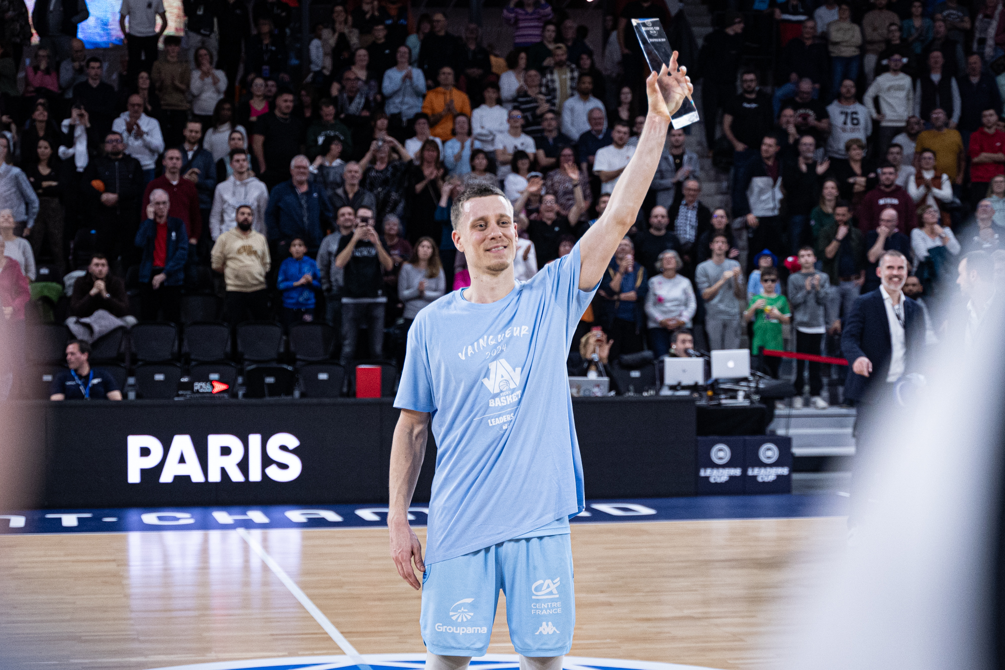 Sébastien Cape MVP de la finale de Leaders Cup Pro B - BeBasket