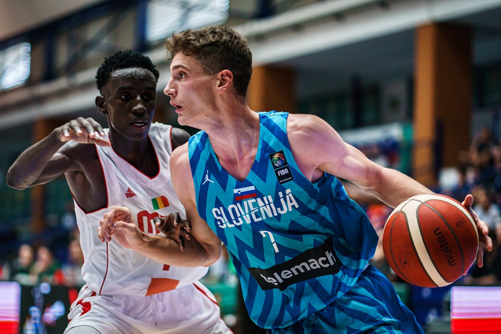 La Slovénie face aux Bleuets : Jan Vide, le futur lieutenant de Doncic ...