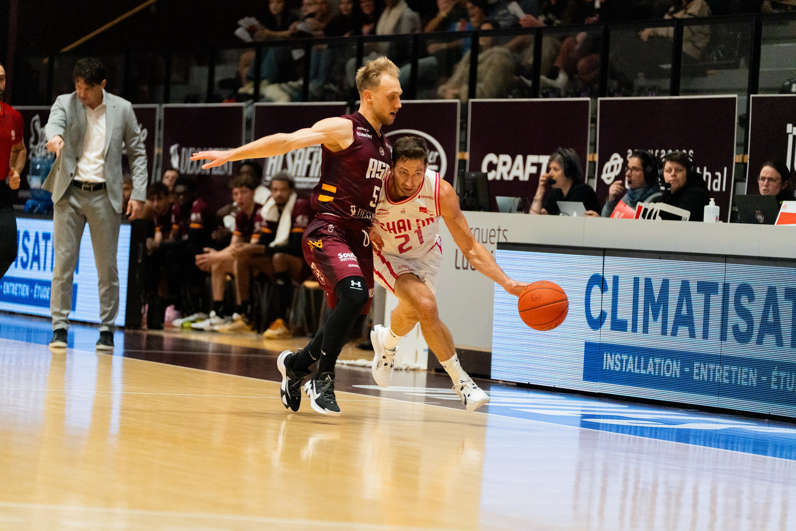 Ludovic Beyhurst, de retour avec l'ASA, deux mois et demi après - BeBasket