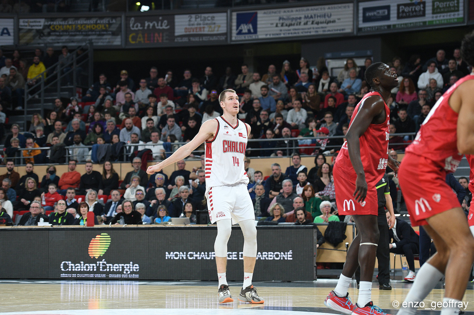 Mattias Markusson s'apprête à quitter l’Élan Chalon - BeBasket