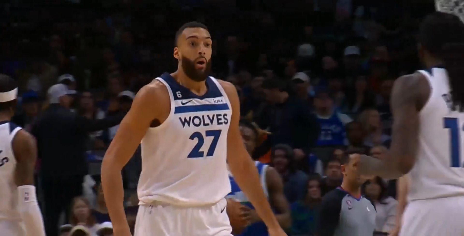 Rudy Gobert dominant dans la victoire des Wolves à Dallas - BeBasket