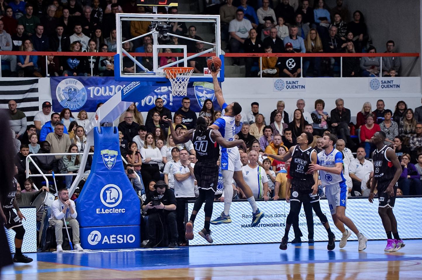 Saint-Quentin remporte le derby, Champagne Basket arrache la victoire à ...