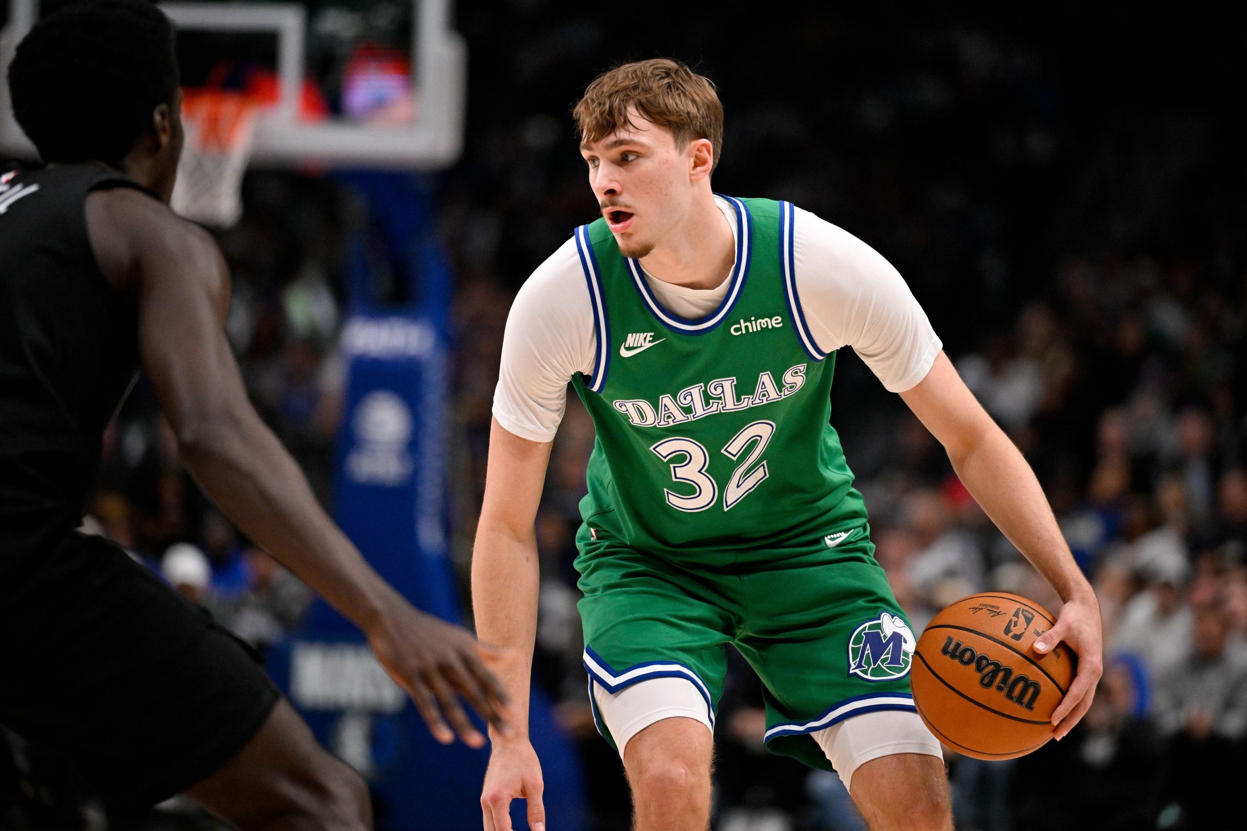 Cooper Flagg shines with 27 points in Mavericks victory over Brooklyn ...