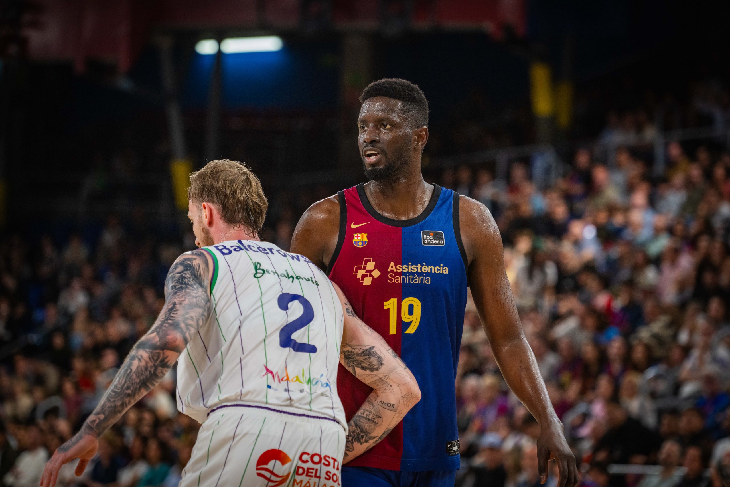 Youssoupha Fall solide, Barcelone se rassure contre Malaga avant de ...